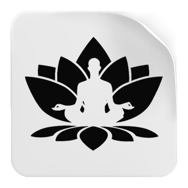 Zen Lotus Sticker | The Buddha Temple
