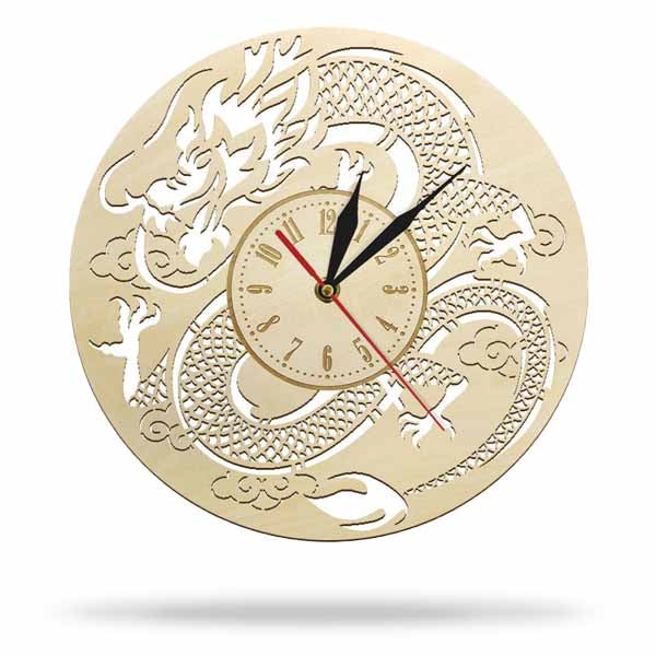 Chinese Dragon Clock | The Buddha Temple