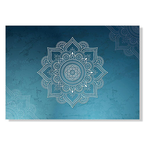 Blue Mandala Rug | The Buddha Temple
